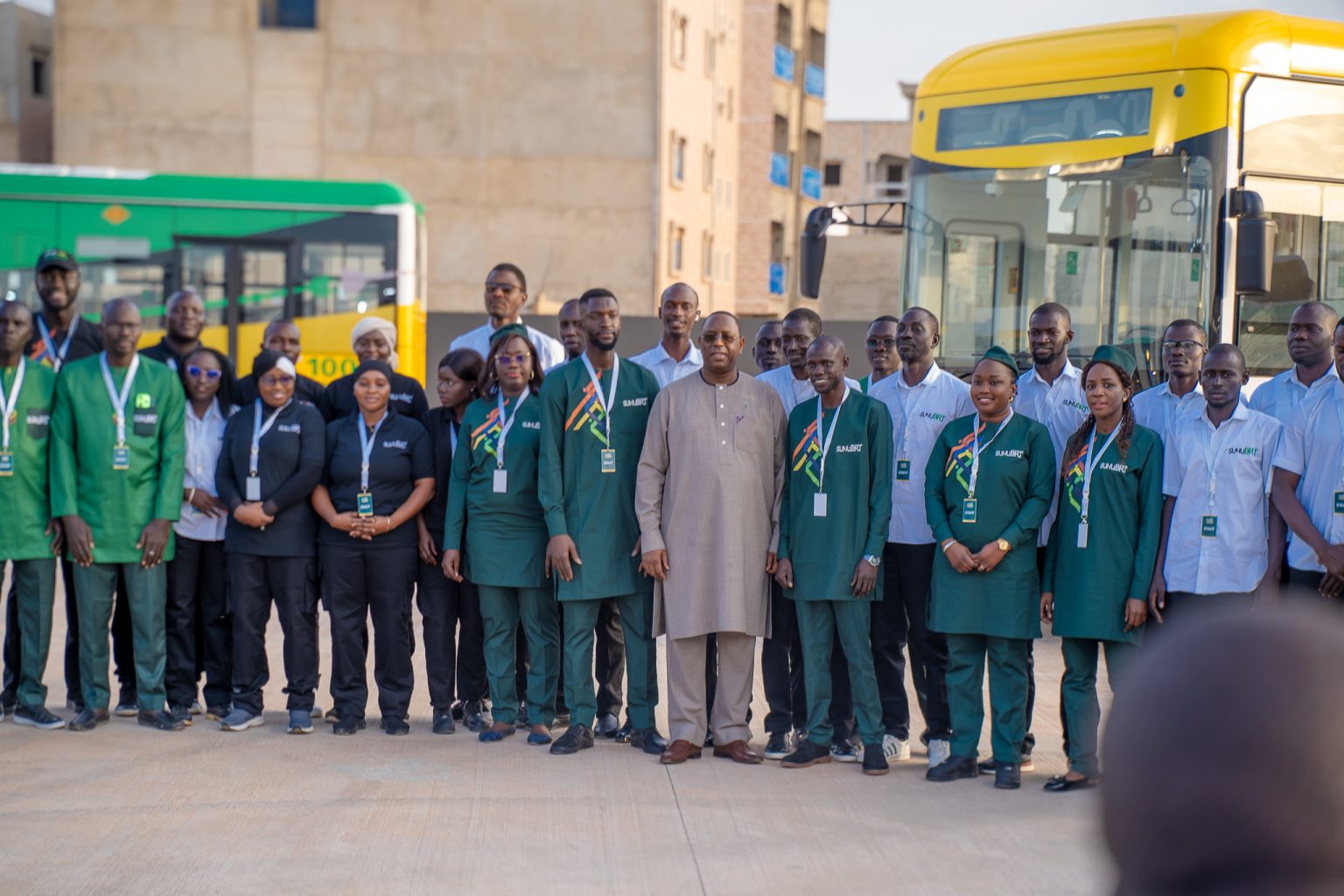 Cérémonie officielle d'inauguration de SunuBRT - Sunu BRT - Bus Rapid ...