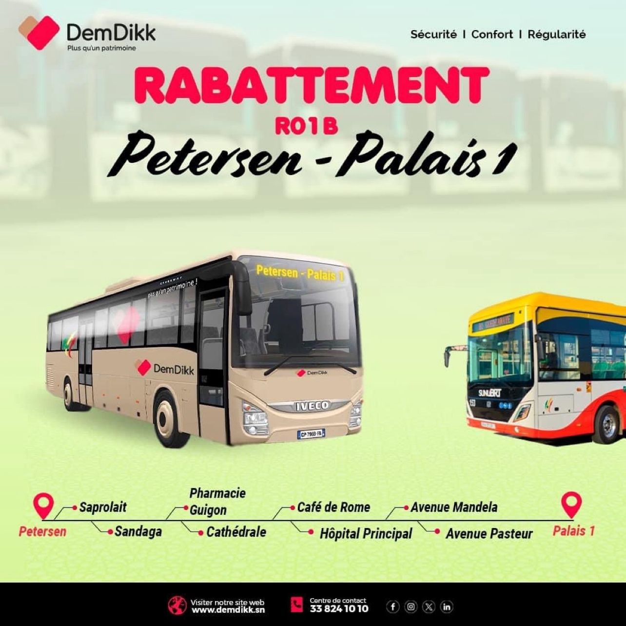 Sunu BRT - Le Bus Rapid Transit entre Dakar à Guédiawaye